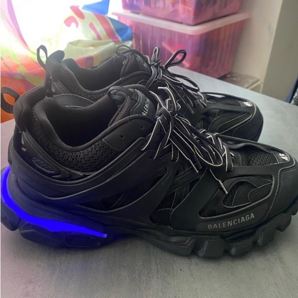Balenciaga | Shoes | Balenciaga Led Track Black | Poshmark